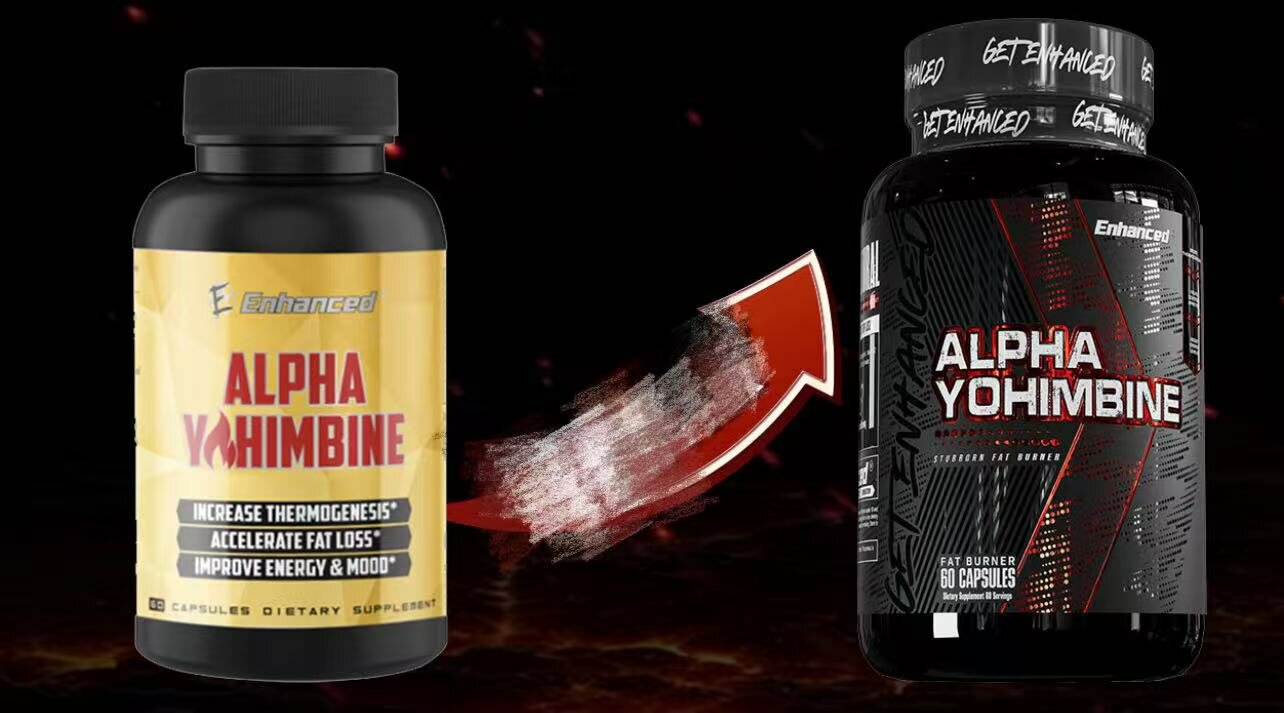 Йохимбин Enhanced Alpha Yohimbine, 60 капсул