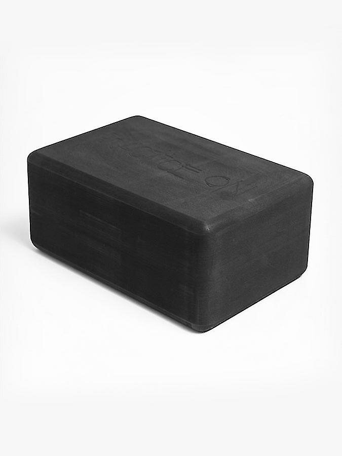 Блок для йоги из переработанного пенополиуретана Eva Thunder Mandukas, 0.4 кг, 23 см x 15 см x 10 см, содержание переработанного EVA пены 50% - 75%, с радиусными краями, высокая плотность, прочность, прочная поддержка, мягкий хват, антискользящий