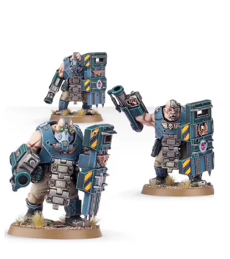 Смола вархаммер 40000 миниатюра Warhammer 40000 Bullgryns миниатюры днд Фигурка для настольной игры