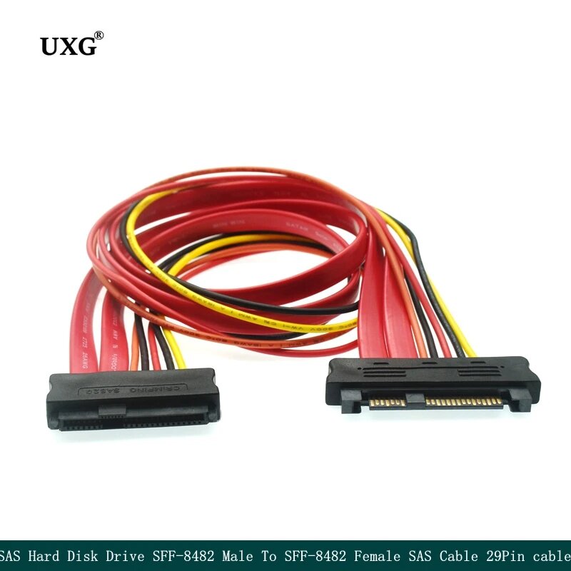 UXG SAS кабель SFF-8482 Male to Female, 1м