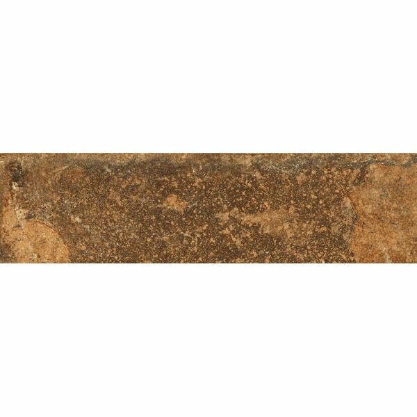 Керамин Керамогранит Колорадо 4 коричневый мат 6,5x24,5 7 мм (цена за 0.54 м2)
