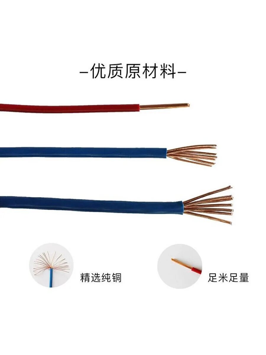 Кабель Far East BVR 1.5мм², 100м, желтый, медь