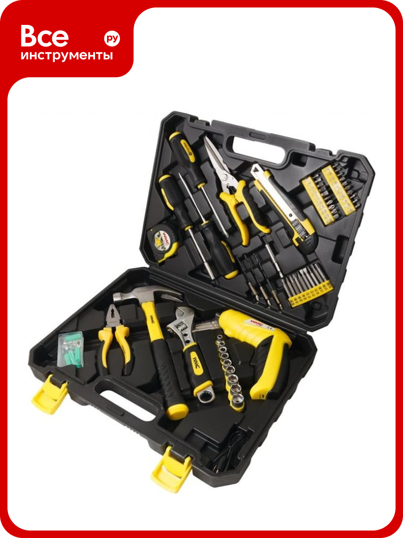 Набор инструментов WMC TOOLS 110пр, 1/4' WMC-20110(48127)