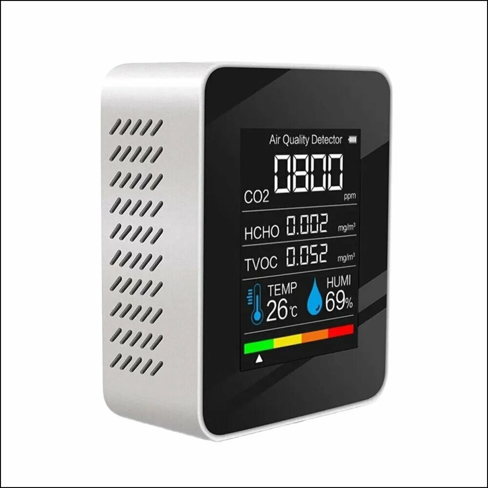 Уровень CO2 TVOC температуры и влажности бестселлер для мониторинга воздуха в помещении