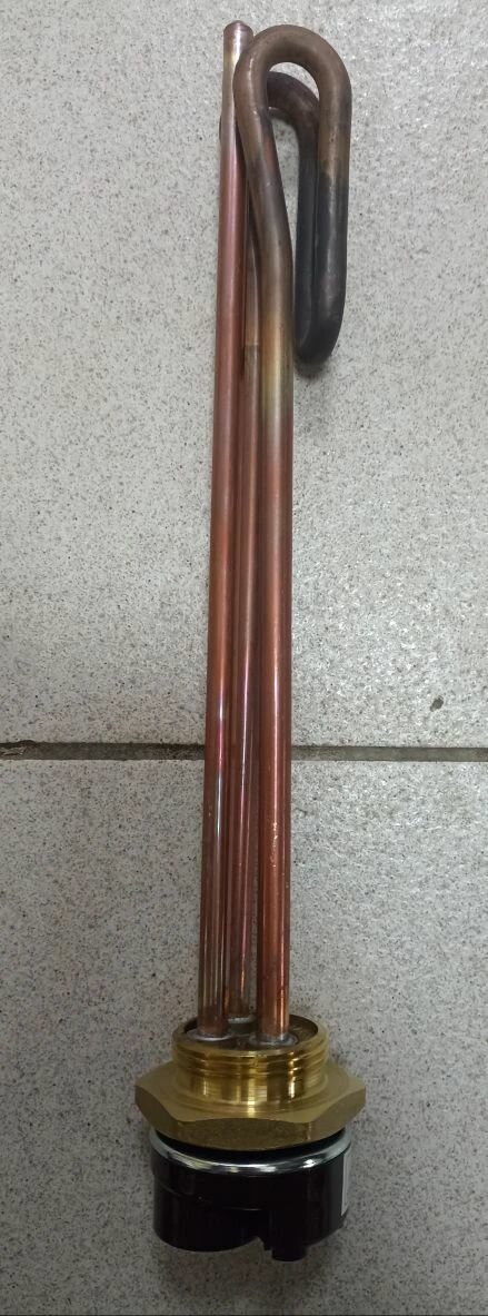 ТЭН RDT 2000 Вт "Ariston" с терморегулятором, резьба G1 1/4 (D-42мм) для водонагревателя (Италия)