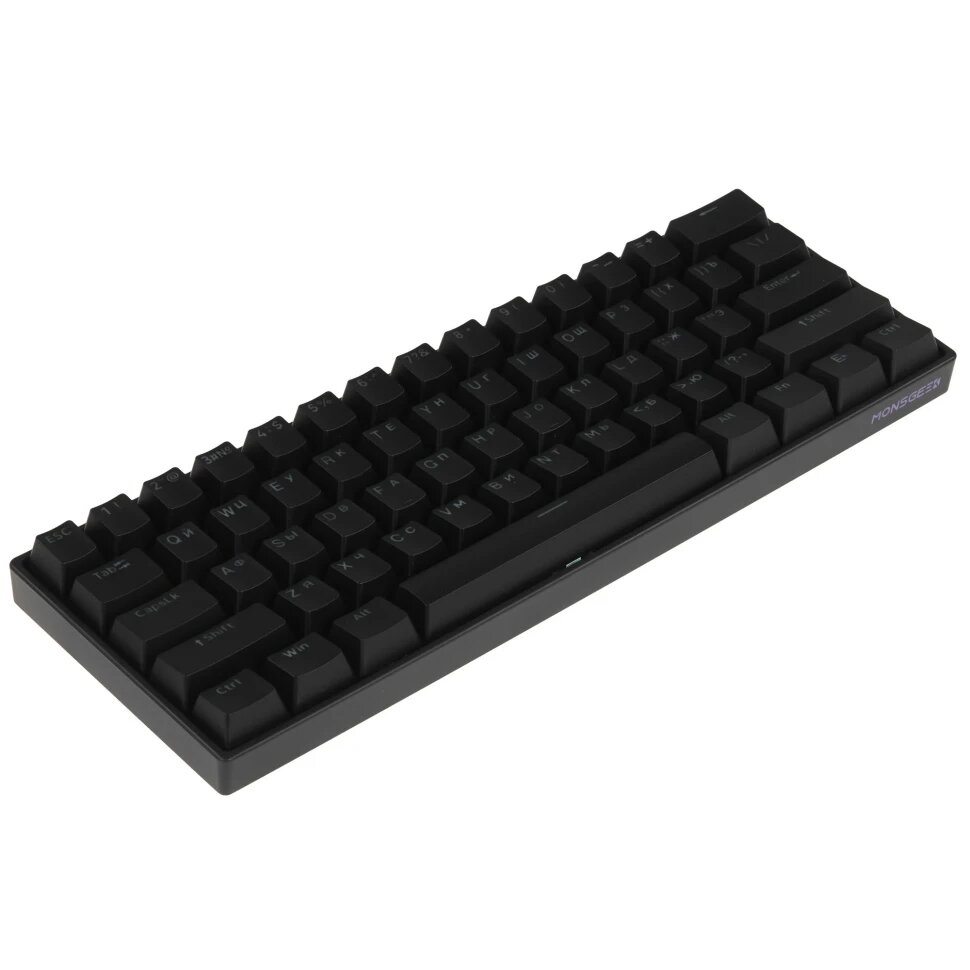 Клавиатура проводная AKKO MonsGeek FUN60 Pro HE, магнитная, RGB, черный