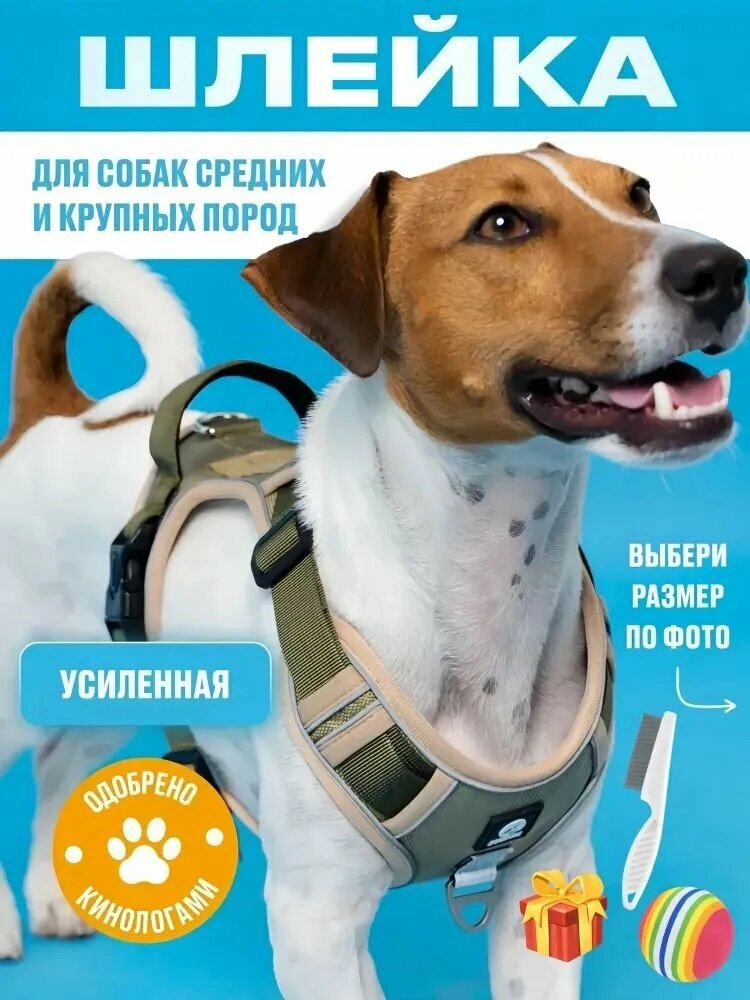 Шлейка для собак анатомическая