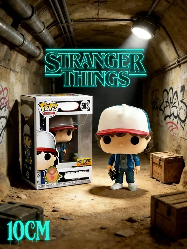 Фигурка stranger things, Очень странные дела Робин 10CM, Персонаж из сериала Очень странные дела Robin,1 шт