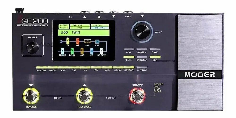 MOOER GE200 Контроллер для гитарного усилителя