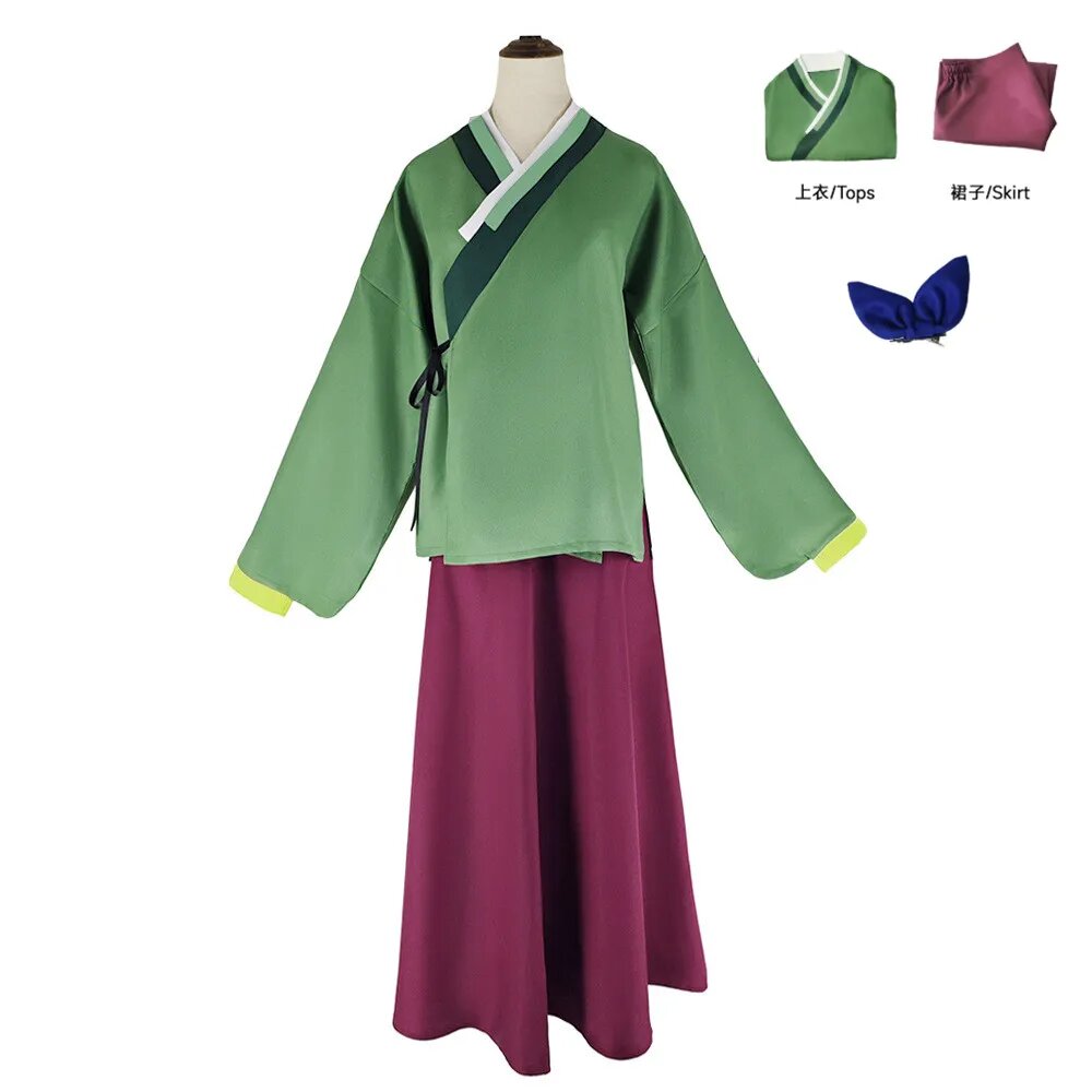 Косплей костюм Аниме Аптекарь Дневники Мао Мао для женщин XXL, Clothes Set