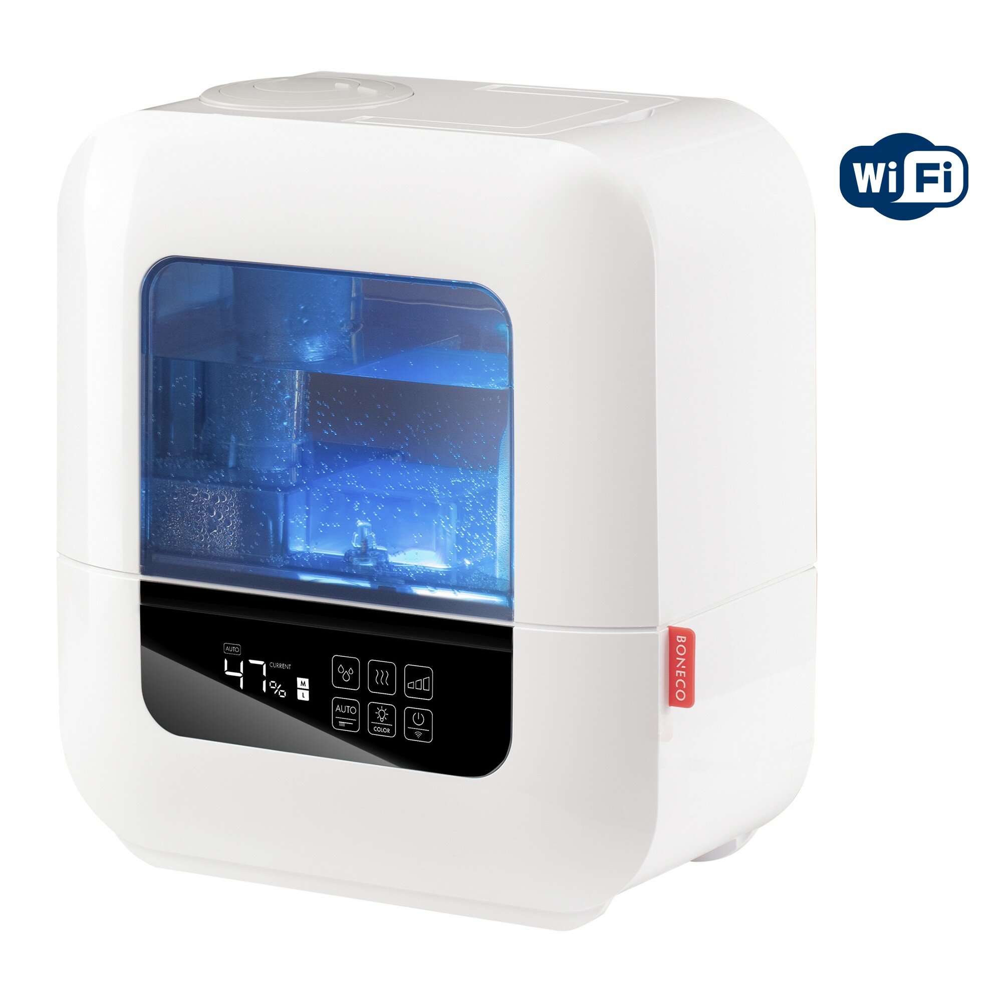Увлажнитель Boneco U700 SMART (ультразвук, Wi-Fi), ионизирующий стержень ISS