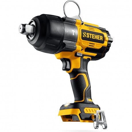 Гайковерт бесщеточный ударный STEHER 20 В, 1000 Н·м, без АКБ (LMS), (CWB-1000)