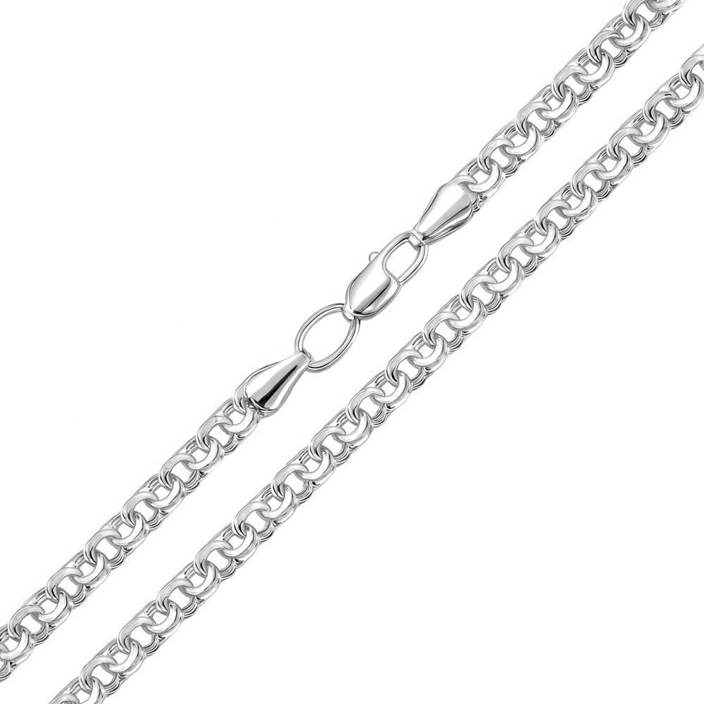 Цепь серебро, 925 проба, родирование