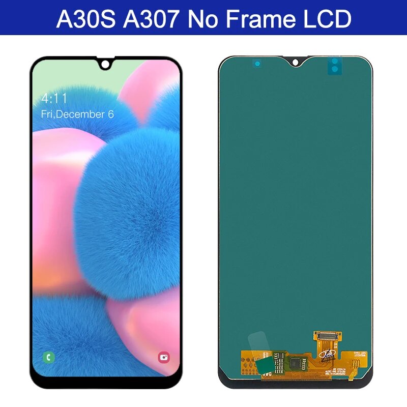 Для SAMSUNG GALAXY A10 A105 A20 A205 A20S A207 A30 A305 A30S A307 A50 A505 A70 A30S TFT No Frame