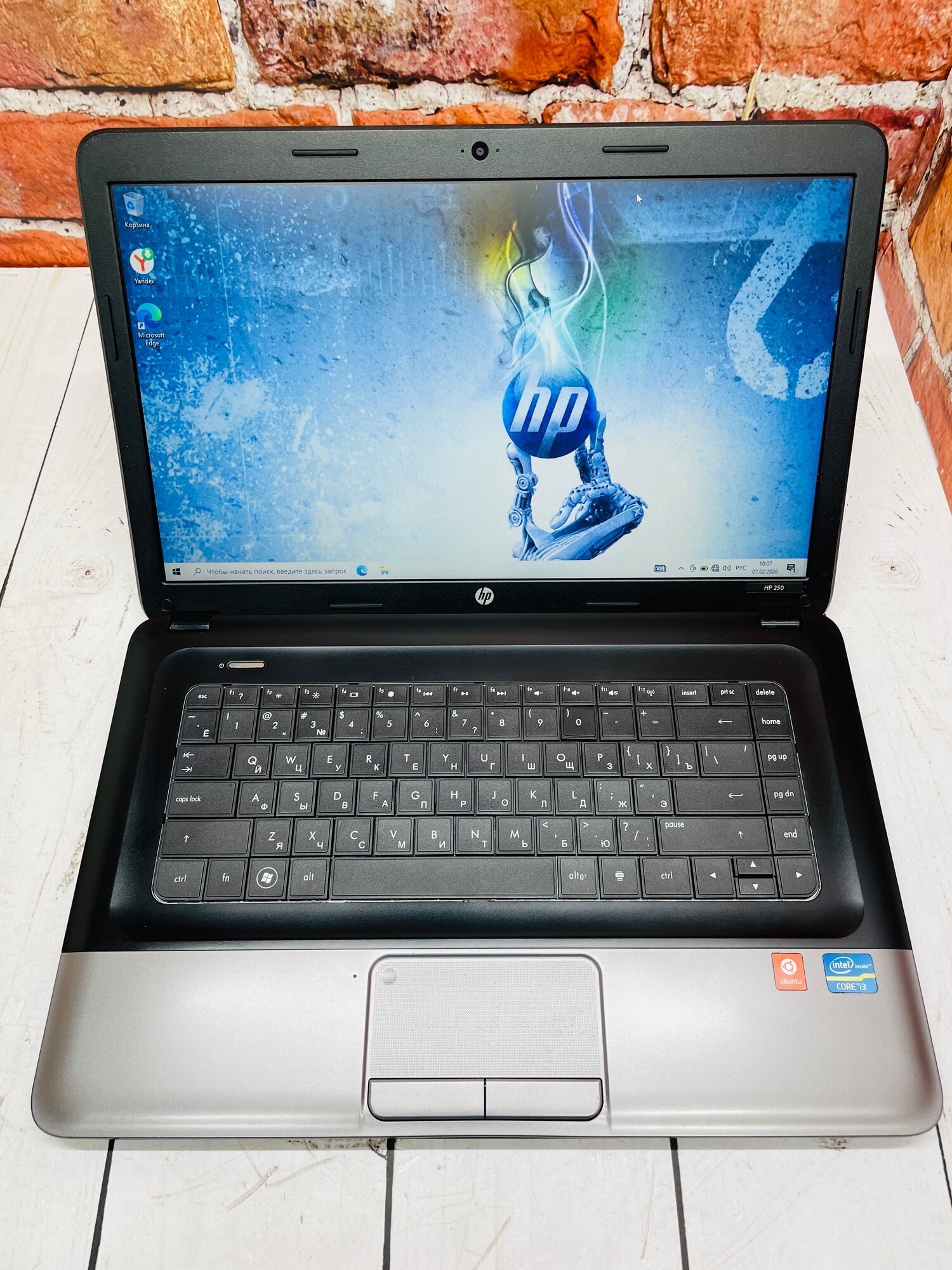 Ноутбук 15,6, HP HP250, Intel Core i3 3110m, 4 Gb DDR3, 500 Gb HDD, Intel HD Graphics