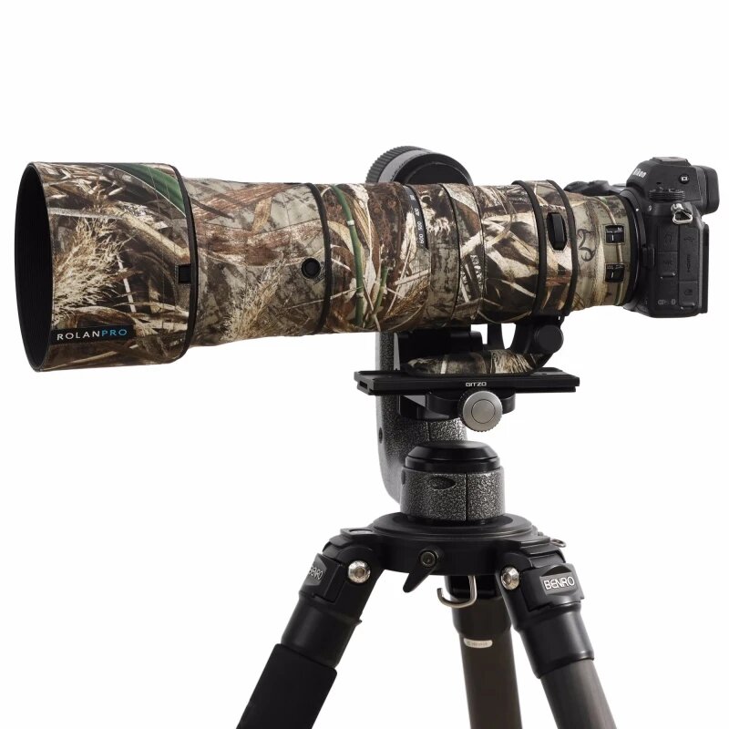 Камуфляжный чехол ROLANPRO Nikon Z 180-600mm, No 9 Waterproof