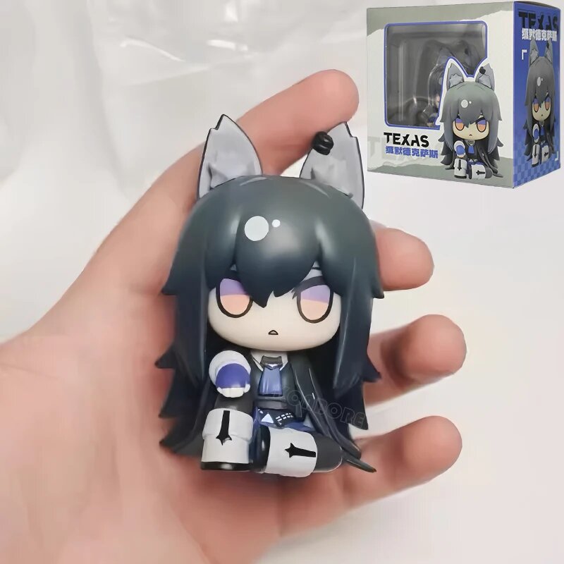 Фигурка Texas Arknights, 8cm, Темно-синий, в коробке