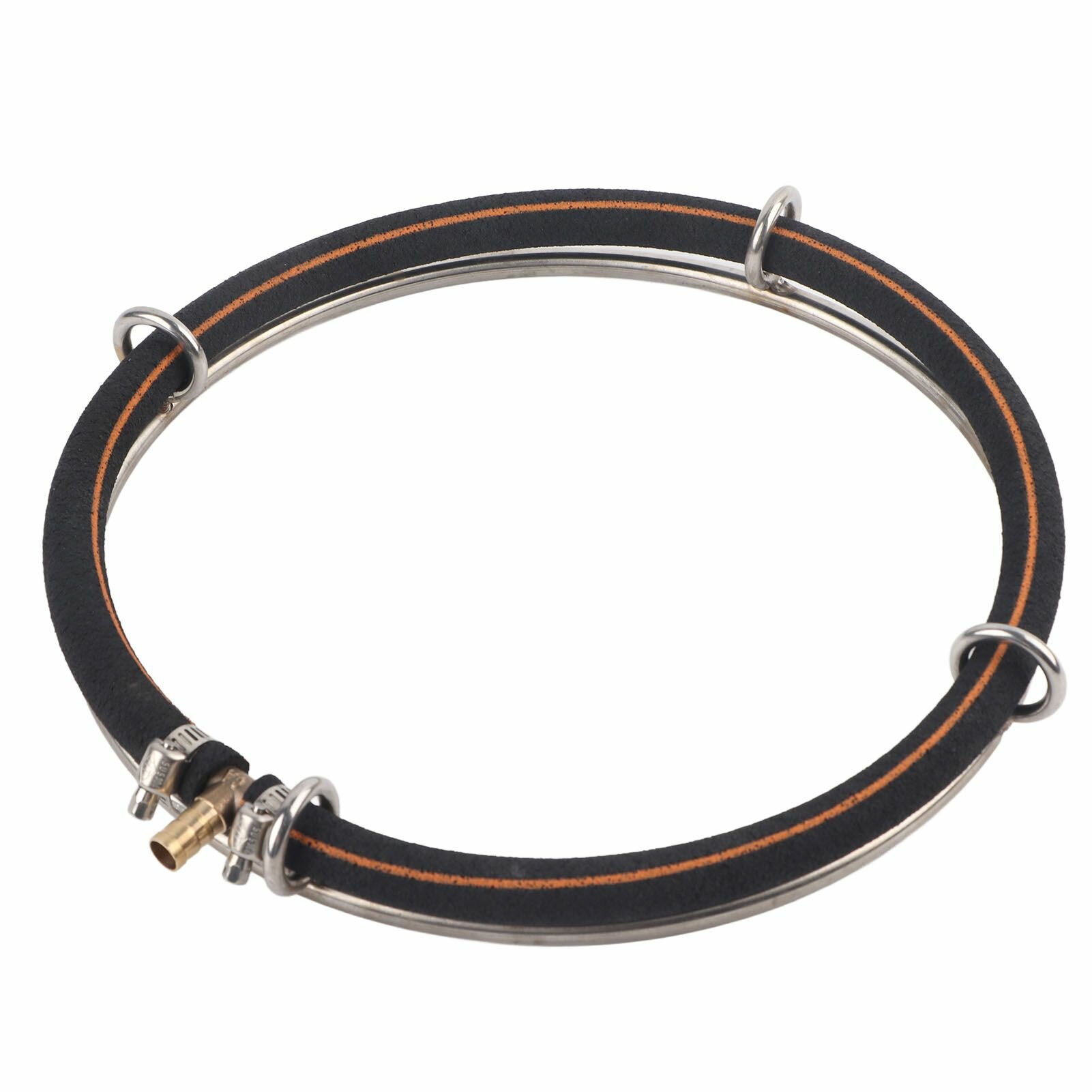 Кольцо для аэрации аквариума из меди, круговое кольцо с пузырьками, увеличение кислорода, диаметр 15/25 см, совместимо с насосами от 20Вт