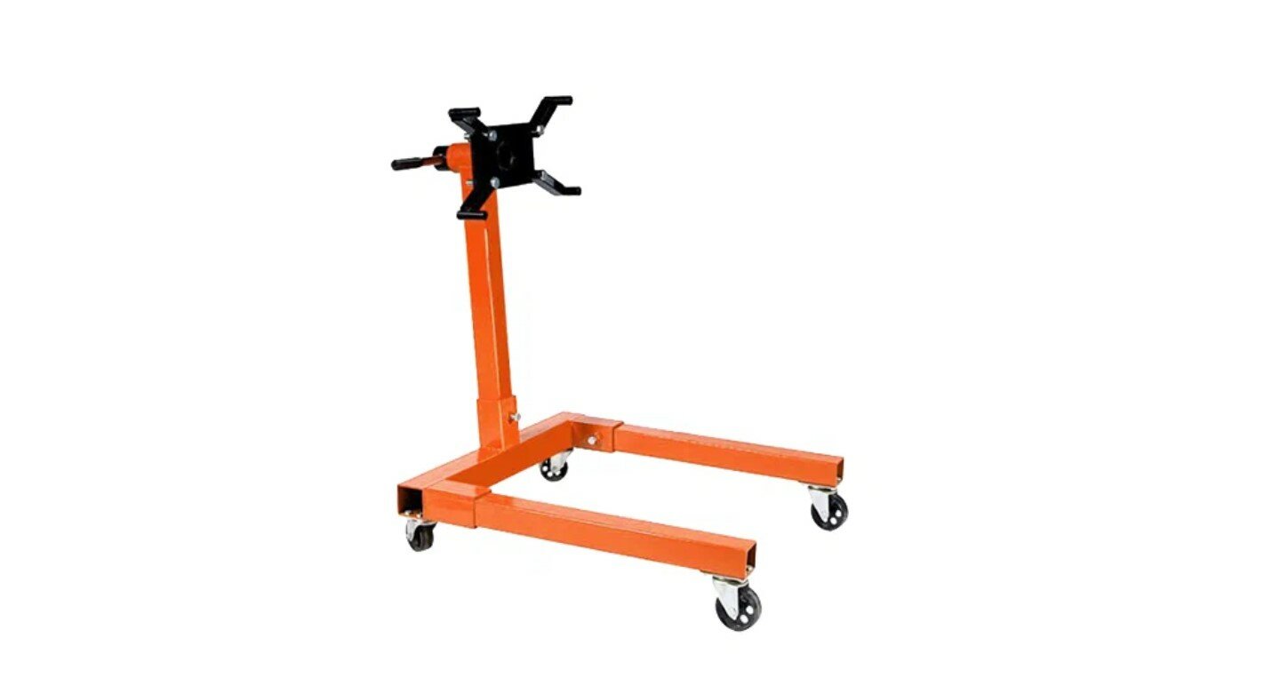 Кантователь двигателя АвтоDело 43831, нагрузка до 675 кг, оранжевый