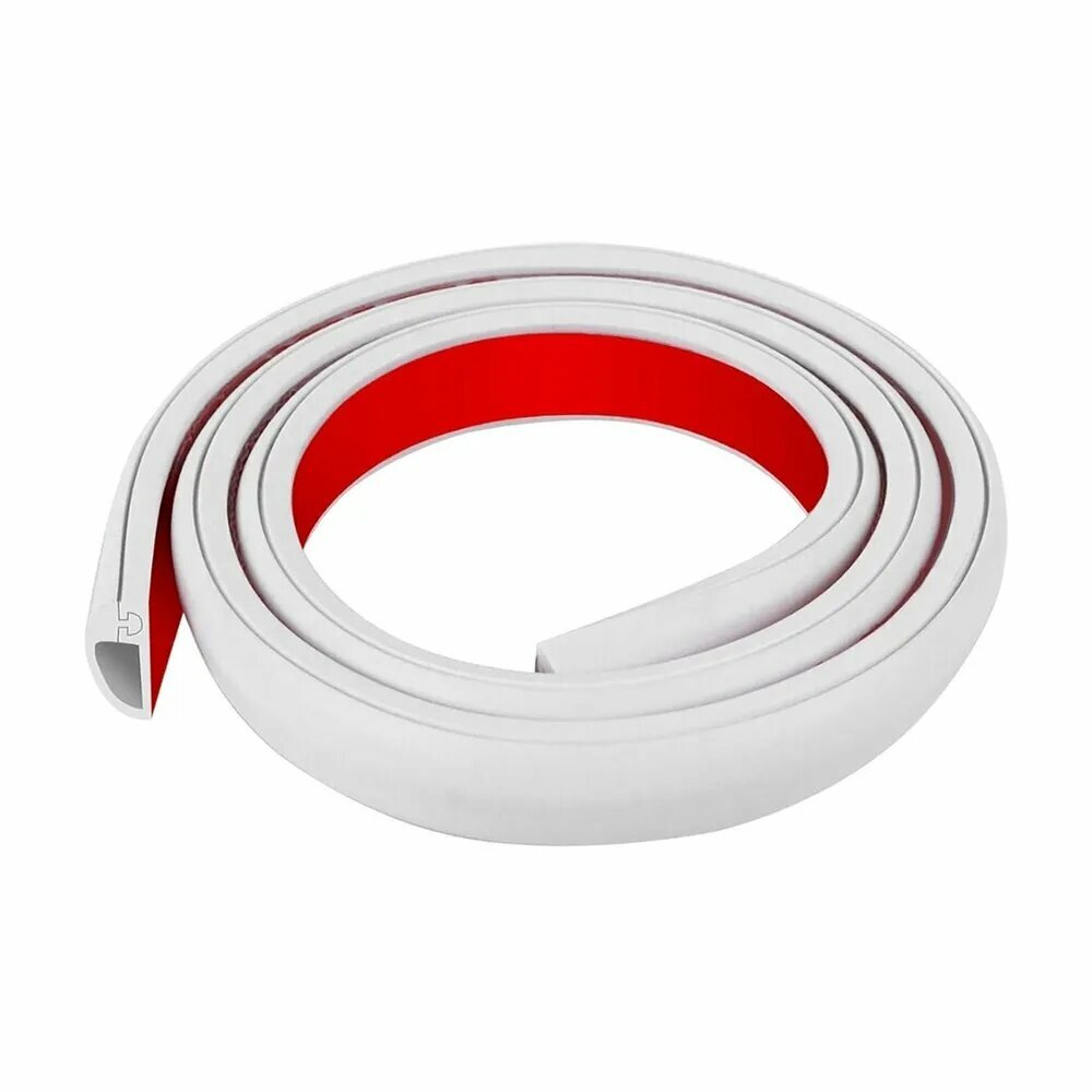 Кабель-канал 3 метра для скрытия проводов, белый, ПВХ, для дома и офиса, настенный, напольный