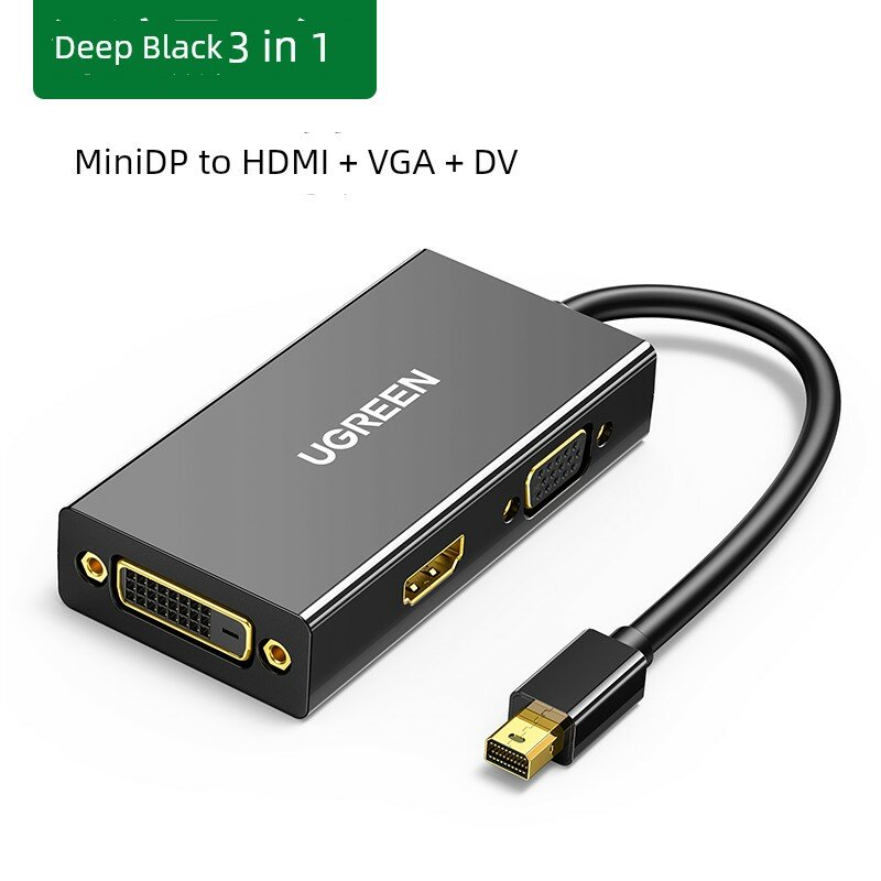 Мини-дисплейпорт к HDMI/VGA/DVI адаптер для компьютерных мониторов