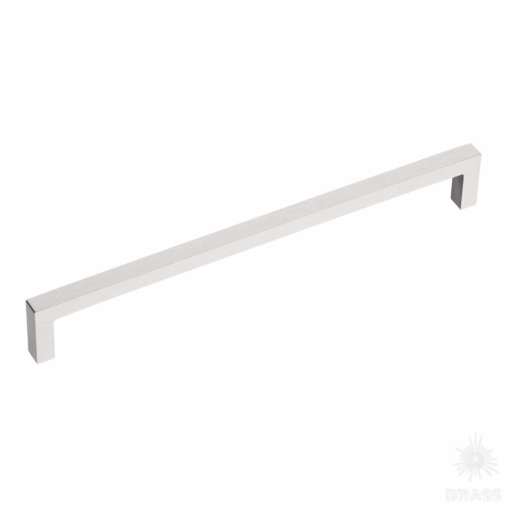 7938 0192 CBM Ручка скоба модерн, матовый хром 192 мм, Турция