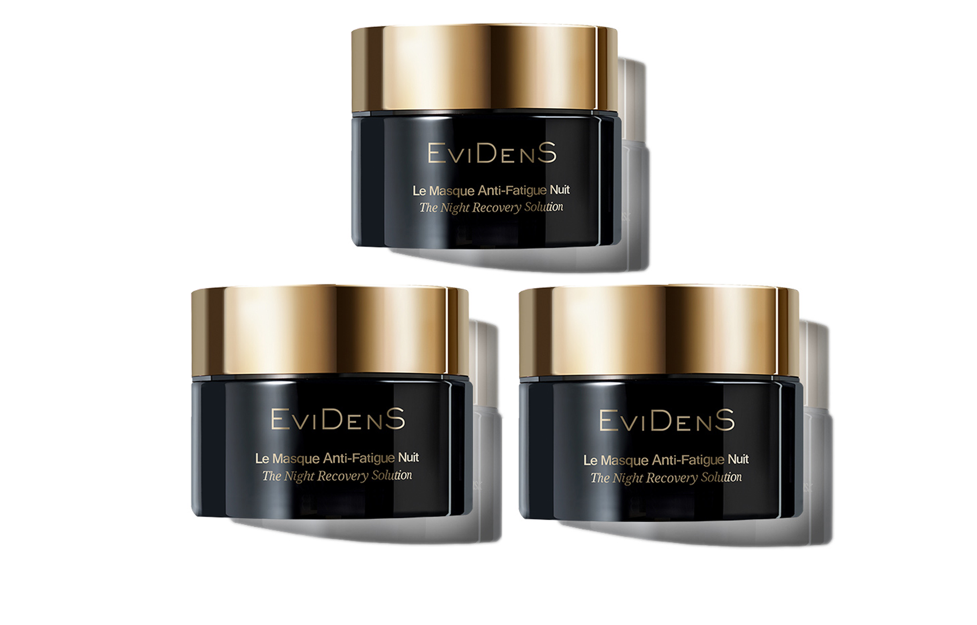 Ночные маски для лица женские EviDenS 10мл*3