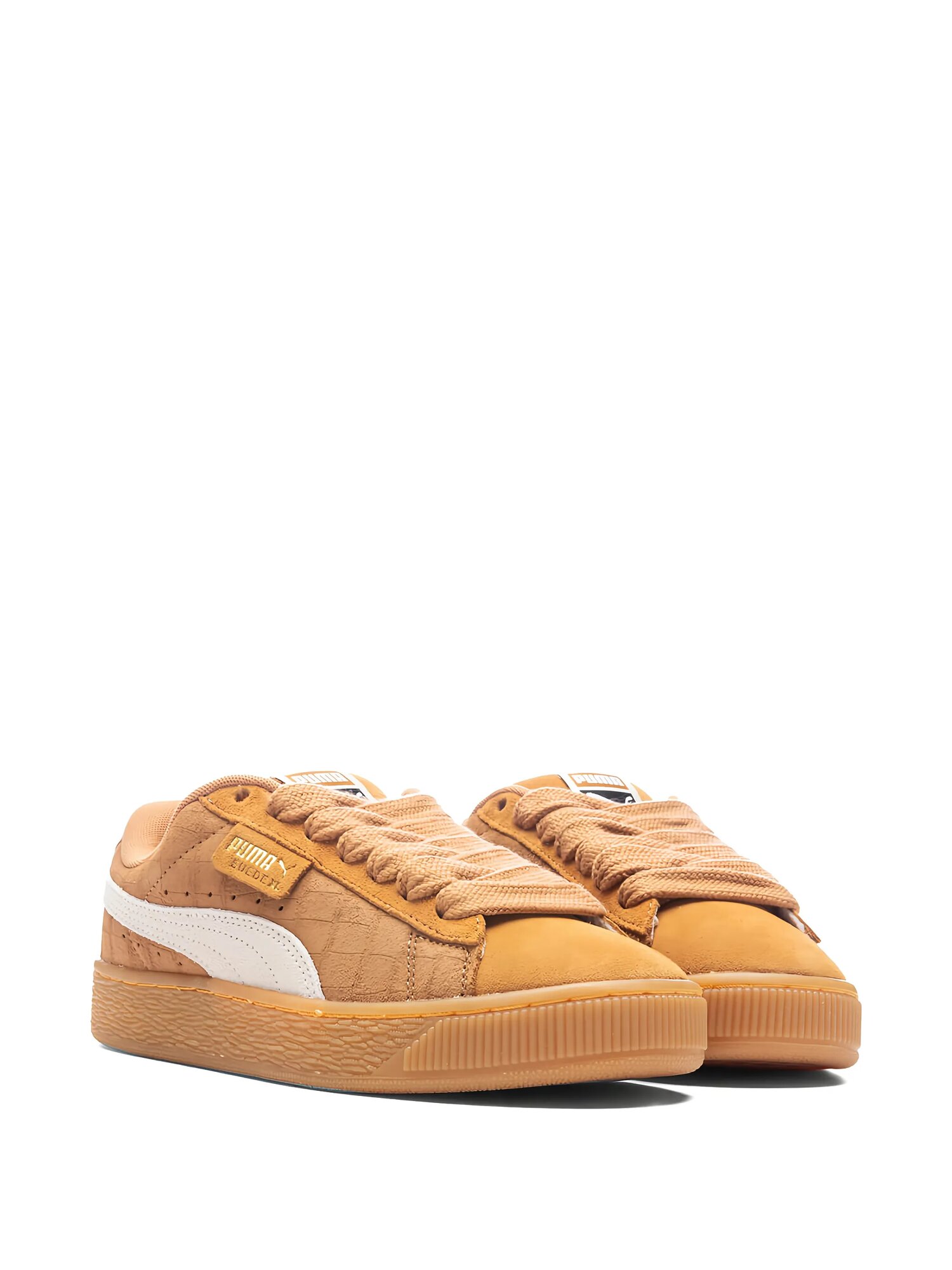 Кроссовки PUMA XL Elevated, размер 7 US, коричневый/серый/оранжевый — фото 1