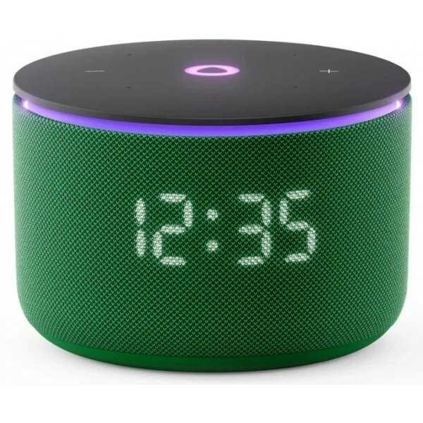 Умная колонка яндекс Станция Мини 3 Про, 18Вт, с Алисой, зеленый Zigbee (yndx-00059grn)