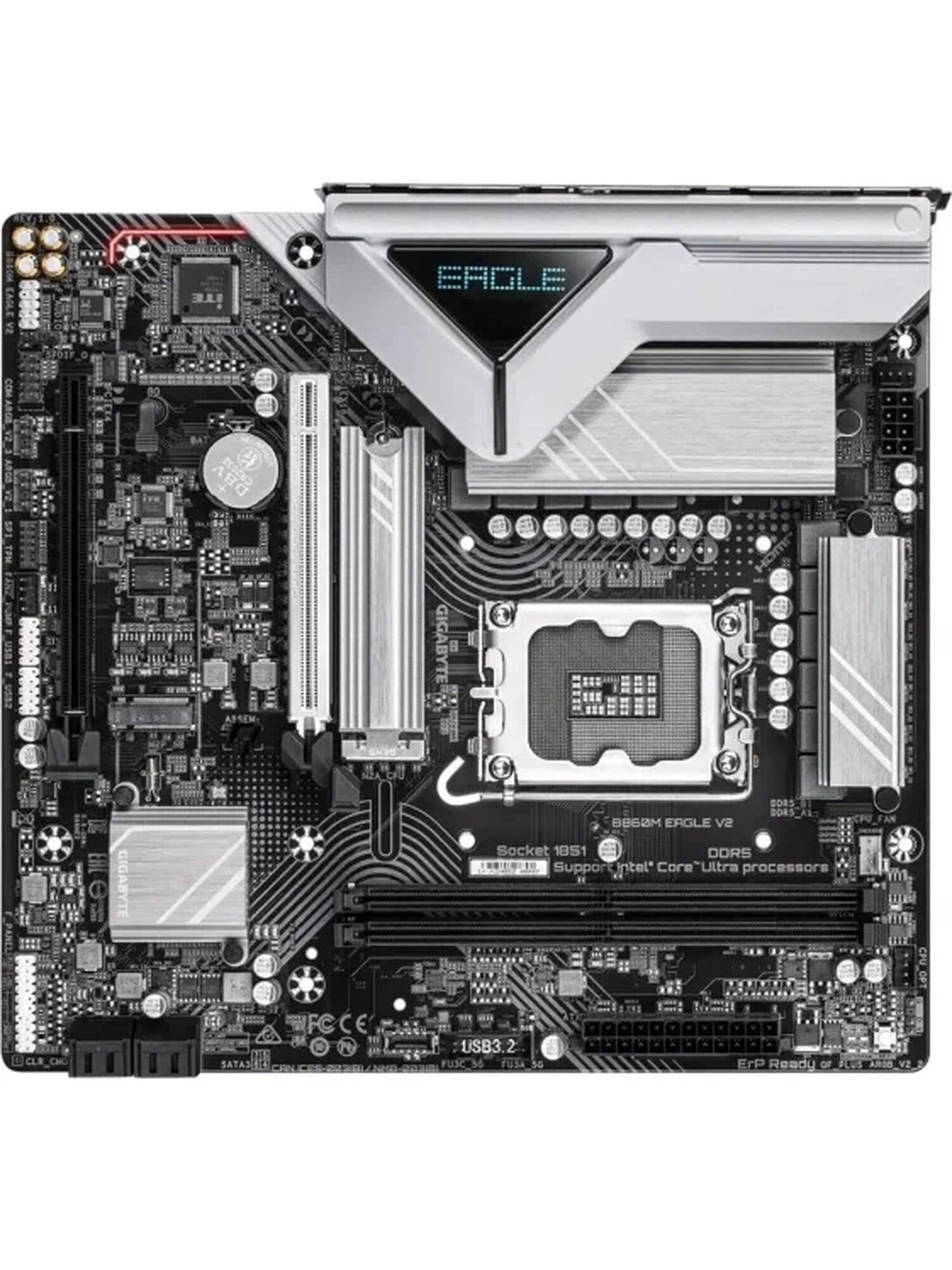 Материнская плата Gigabyte B860M EAGLE V2, Soc-1851, Intel B860, mATX