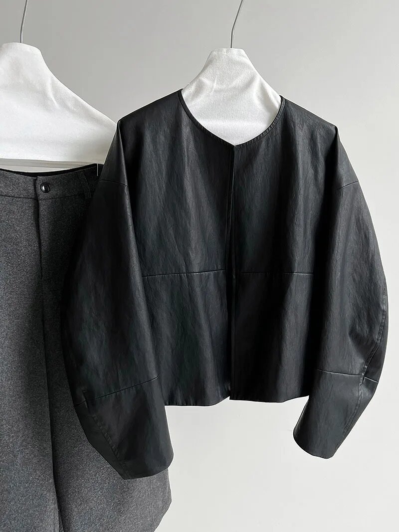 Куртка кожаная