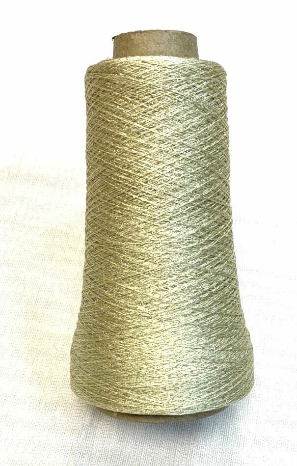 Пряжа на бобине (Италия) Нить люрекс 100г-2100 м 64% вискоза 36% п/э 98 г