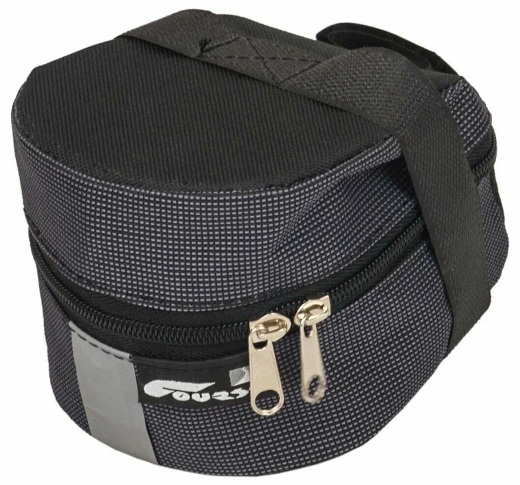 Велосумка под седло средняя дуэт, вс081.013.1 черная