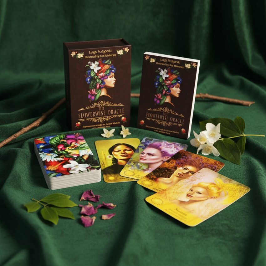 Карты Таро "The Flowerwise Oracle Cards" Schiffer Publishing / Карты Цветочного оракула 64484
