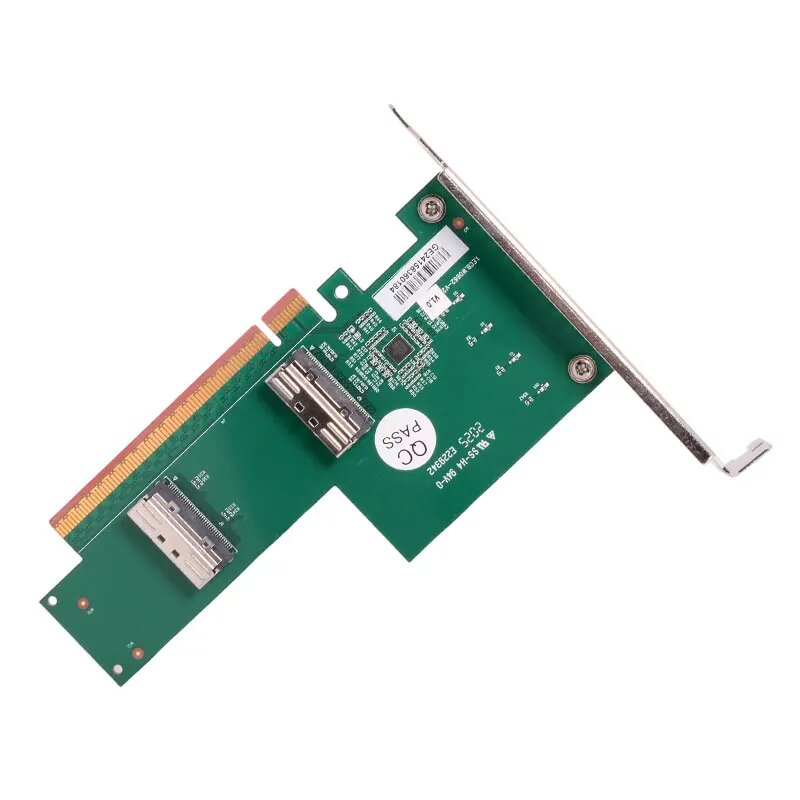 Райзер PCI-E ADT-Link 5.0 16X to MCIO — фото 1