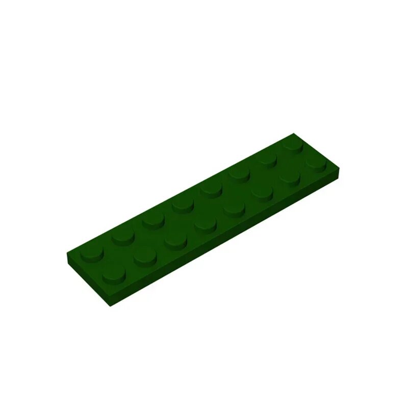 Конструктор LEGO 141-dark green, зеленый прямоугольник