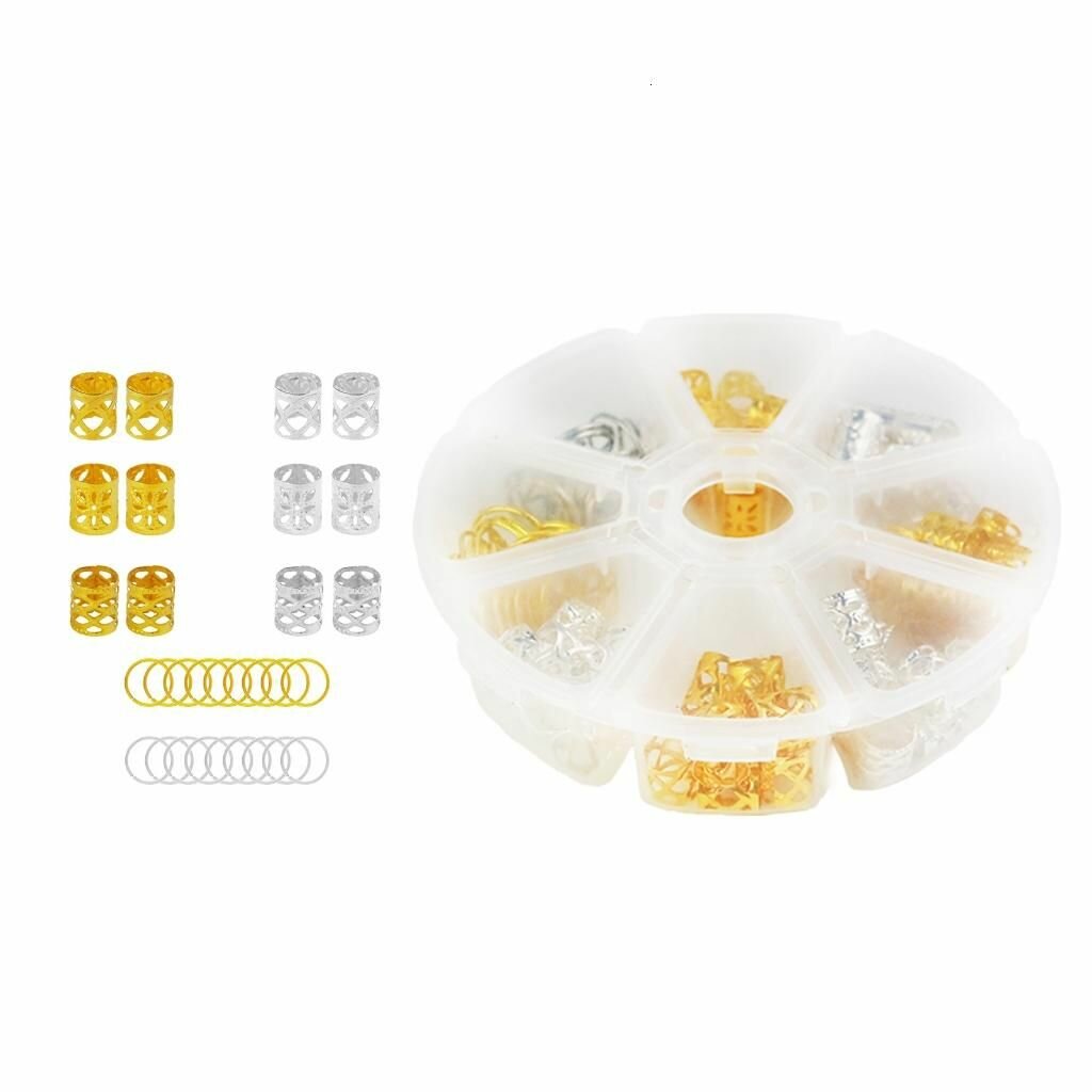 Алюминиевые ободки для волос, 100 шт, Серебро