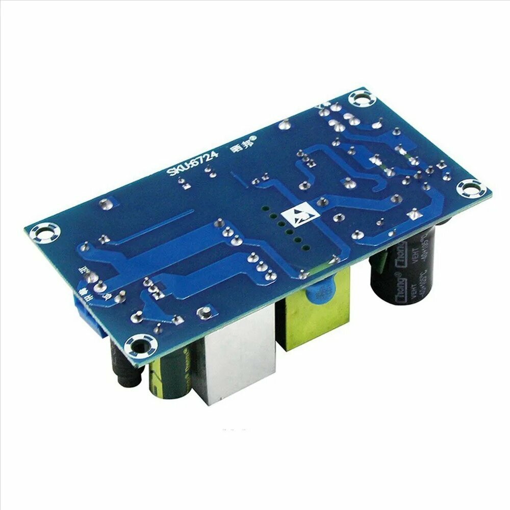 2X AC 110V 220V to DC 24V 6A AC-DC Импульсный блок питания Модуль платы понижающего преобразователя 100 Вт XK-2412-24 Источник постоянного тока