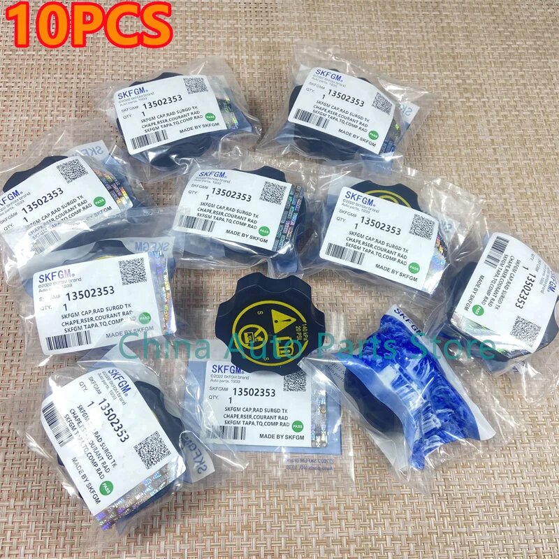 10 шт. Оригинальная крышка бака для восстановления охлаждающей жидкости Крышка радиатора 13598760 Для Chevrolet Cruze Opel Astra OEM 13502353 316702182