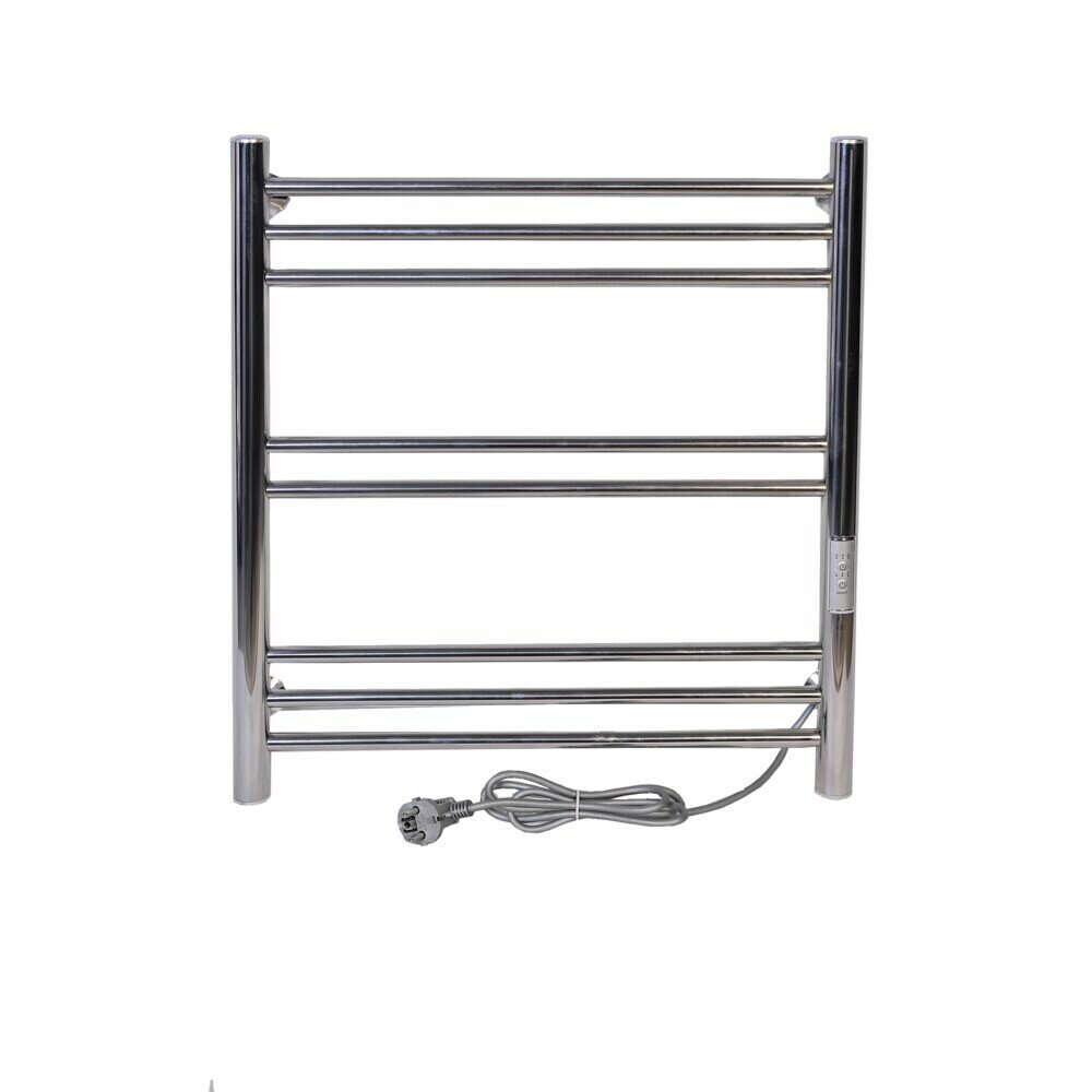 Полотенцесушитель электрический Тера Богема 600х532 мм 81 Вт с терморегулятором правый хром