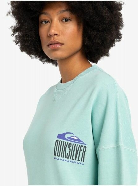 Толстовка Quiksilver, размер S, , синий — фото 1
