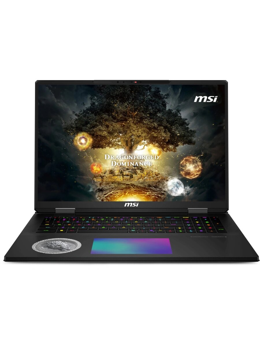 Ноутбук MSI Titan Dragon Edition 18 HX A2XWIG-1020RU Ul9 285HX/64Gb/SSD4Tb/RTX5080 16Gb/18"/IPS/UHD+/W11H/black