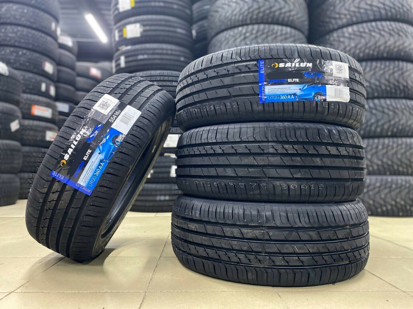 235/60R17 Sailun Atrezzo Elite 102V (4725) ассиметричный протектор