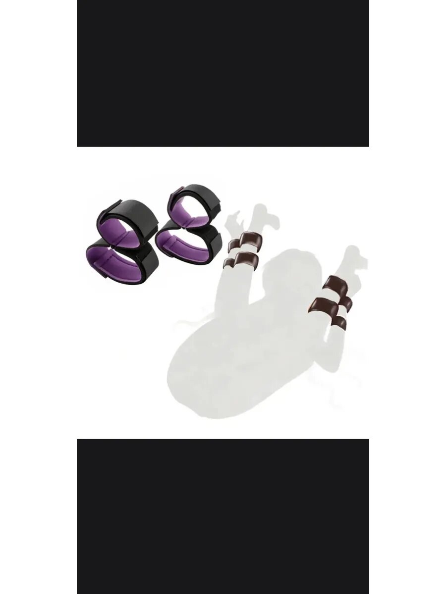 Секс-игрушка наручники мягкие бдсм