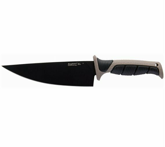 Шеф нож поварской, BergHOFF Everslice, с чехлом, длина лезвия 20 см, универсальный, лезвие с покрытием, походный, туристический