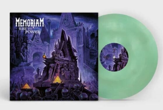 Виниловая пластинка Memoriam - Rise To Power LP Duck Egg Blue