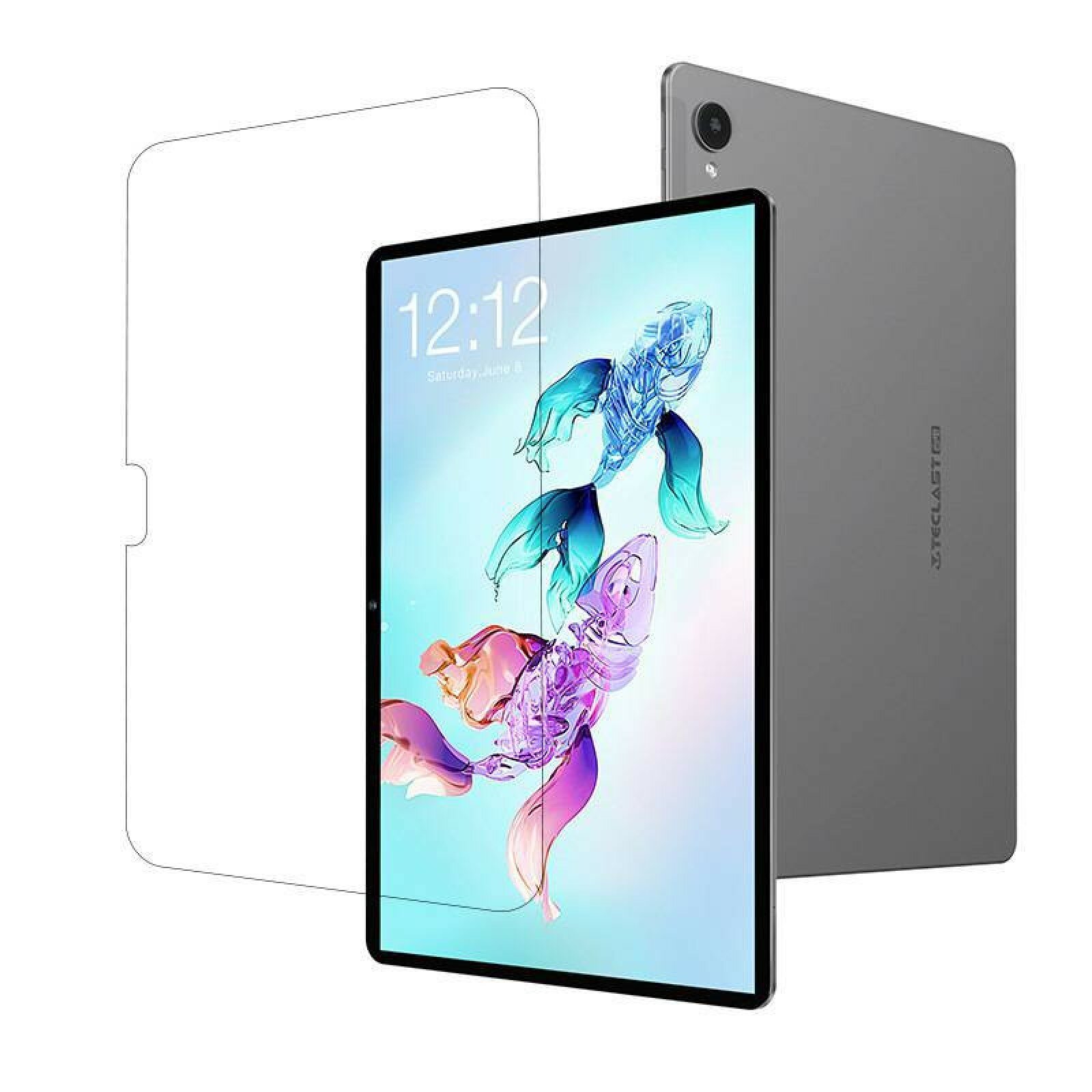 Защитное закалённое стекло MyPads Forti Glass для планшетов Teclast M40 Air, P30 Air, P30 HD с олеофобным покрытием