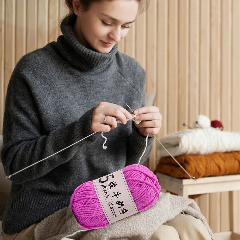 Пряжная клубок для ручного вязания