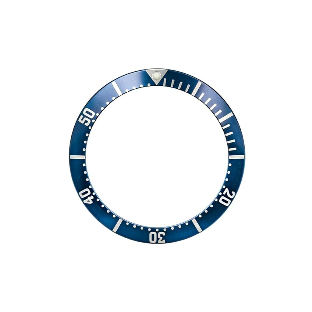 Алюминиево-керамический безель для часов, Синий