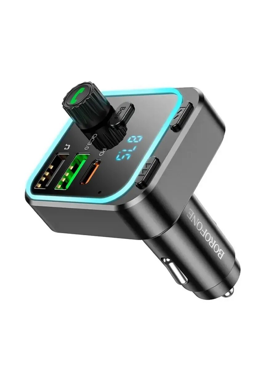 Многофункциональный авто FM-передатчик с зарядкой